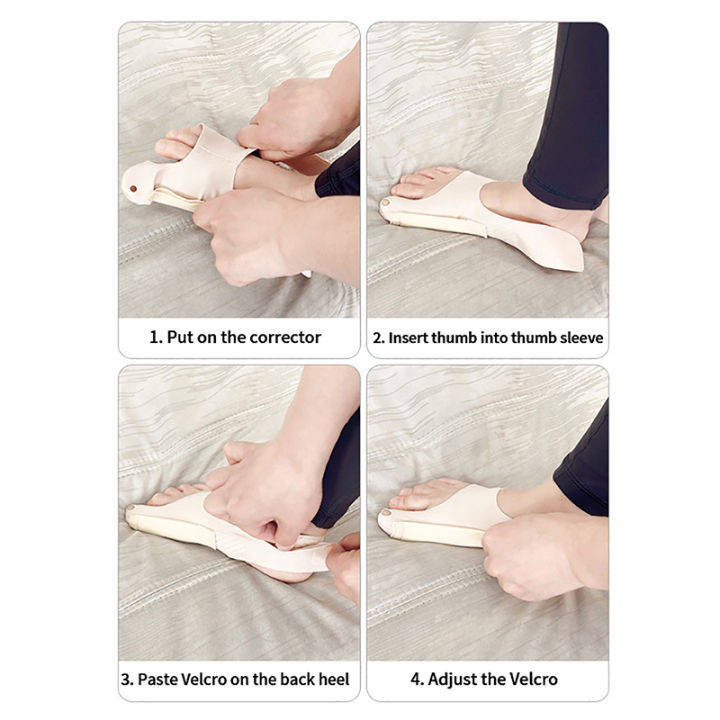 Aweisuan Hot Sale 1 Pcs Big Toe Protector Adjust Unisex Soft Pedicure ...