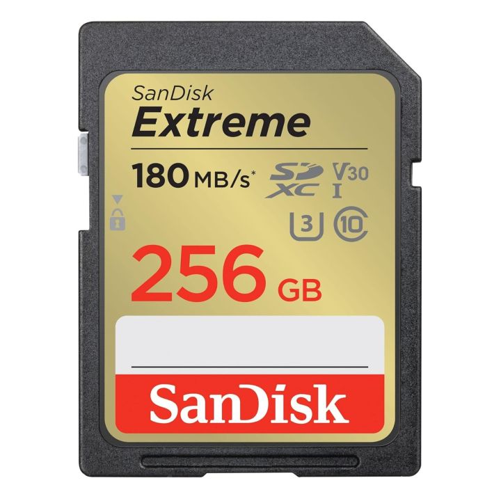 4K Memory Card For DSLR Camera 256GB Extreme SDXC card, SD card up to ...