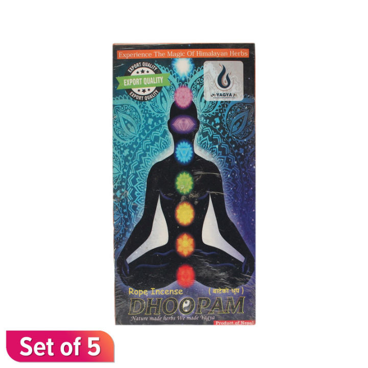 Puja Samagri- Dhoopam Premium Bateko Dhoob Set Of 5 | Daraz.com.np