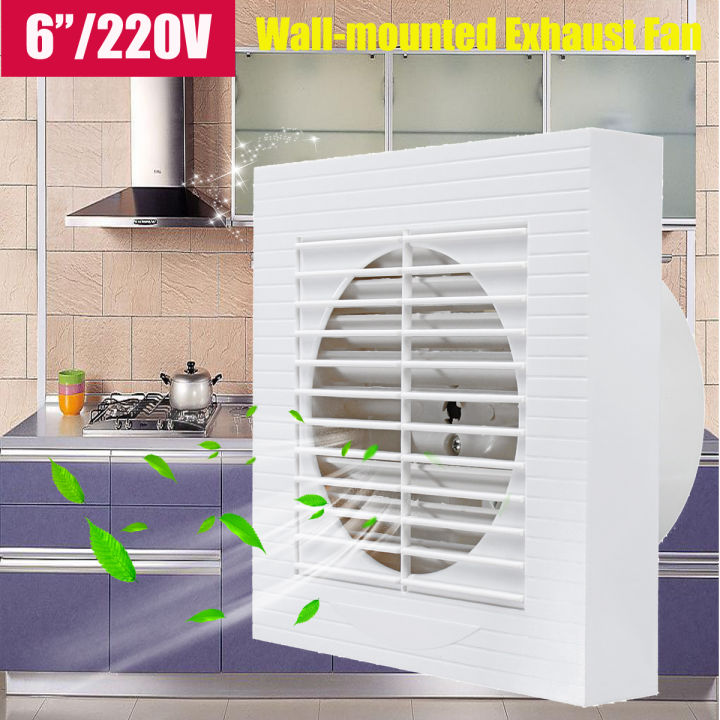 6'' Ventilator New Extractor Exhaust Fans Blower Wall Window Toilet ...