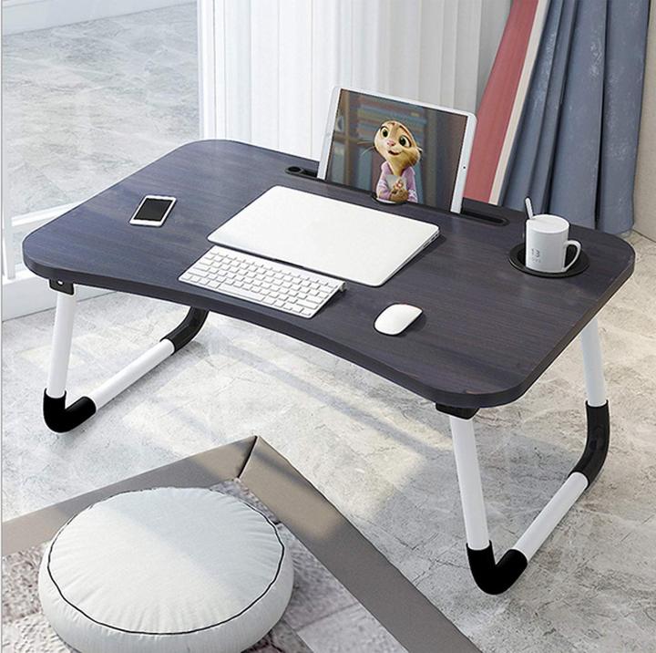 Smart Multi-Purpose Laptop Table with Dock Stand/Study Table/Bed Table ...