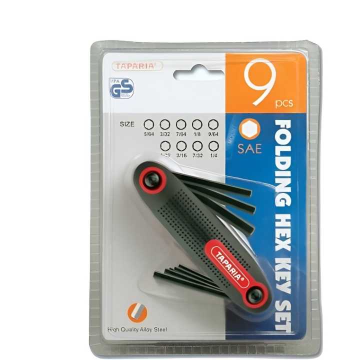 TAPARIA KFI 9 Folding Allen Key Set | Daraz.com.np