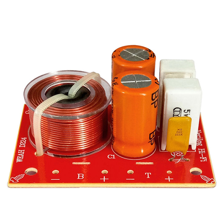 80W 2 Way Hi-Fi Audio Speaker Frequency Divider Speaker Audio Crossover ...