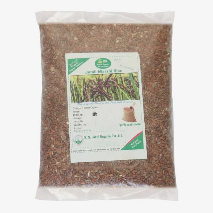 BS Local Organic Jumli Marsi Rice 1Kg | Daraz.com.np