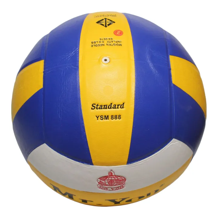 Mr. Yod Blue/Yellow Color Volley Ball No.5 | Daraz.com.np
