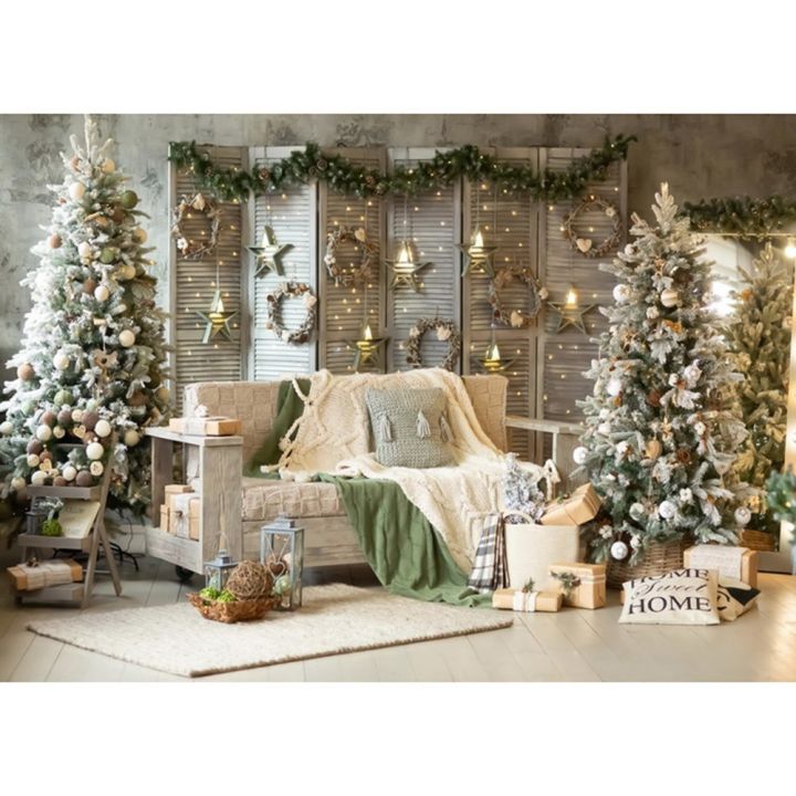 2.1 * 1.5m/ 7 * 5ft Christmas Backdrop Photography Background Portrait ...