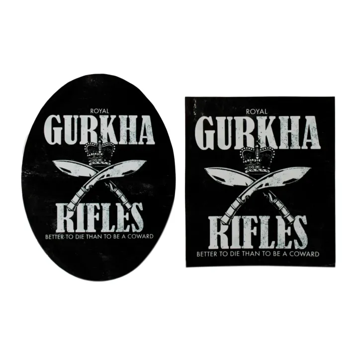 Gorkha Printed 2 Set Sticker For Royal Enfield | Daraz.com.np