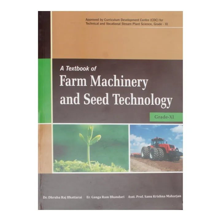 A Textbook Of Farm Machinery And Seed Technology | Daraz.com.np