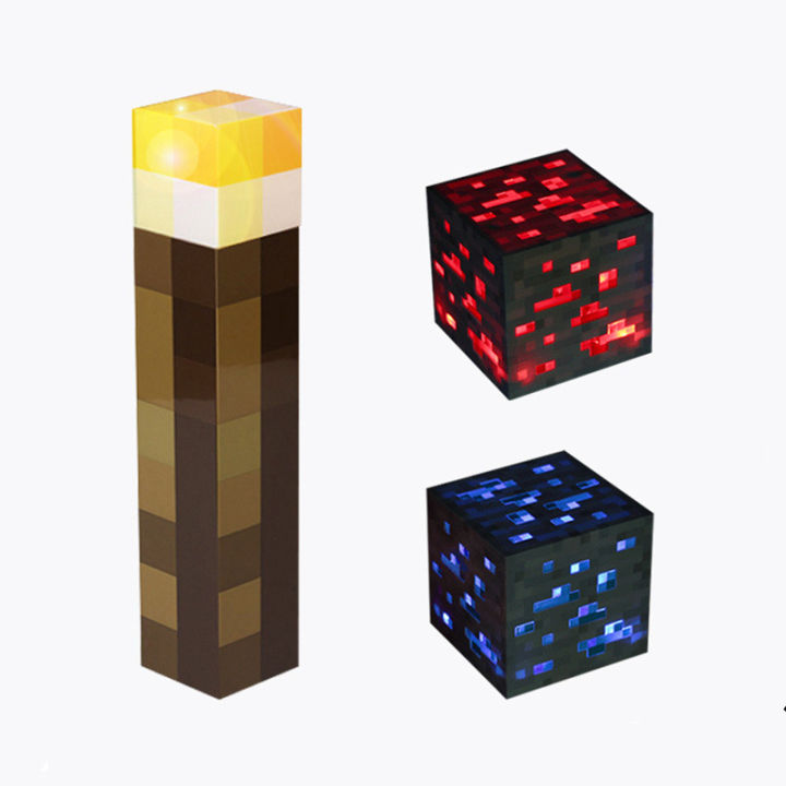 Minecraft Periphery, Glowing Pickaxe, Toy, 8 Colors, Color Changing ...