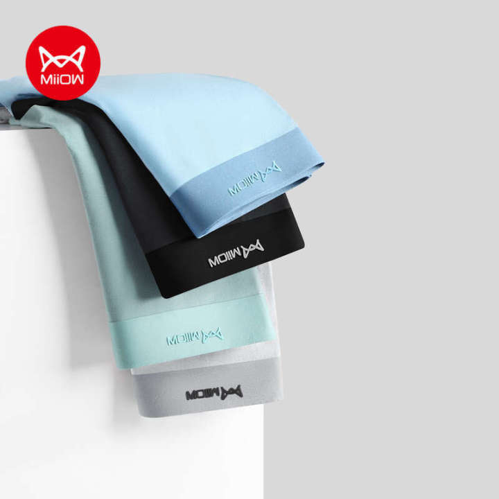 MiiOW New Cotton Sexy Mens Panties Boxers Underpants Soft Innerwear Man Underwear Boxer Men ...