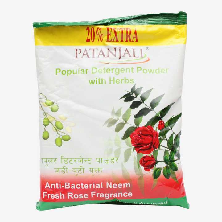 Patanjali Popular Detergent Powder With Herbs 900G | Daraz.com.np