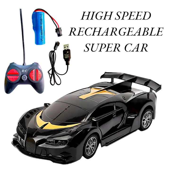 Remote Control Rechargeable Super Car High Speed 4 Way Rechargeable Car ...