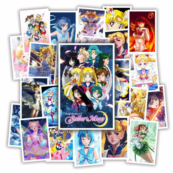 KYVOR Sailor Moon Anime Collectible Lomocard Pack of 25pcs | Daraz.com.np