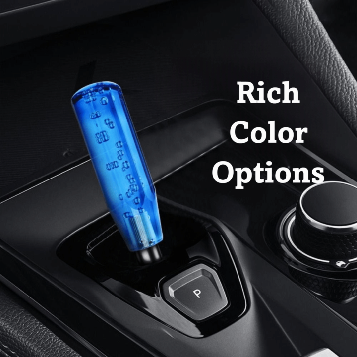 Car Modification Transparent Bubble Gear Shift Knob Bubble Design ...