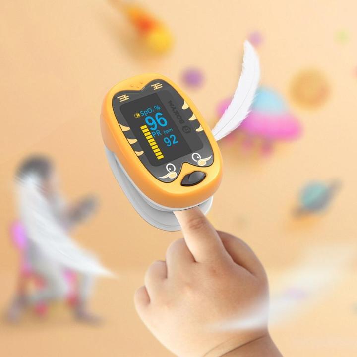 Children Oximeter for 0-5 years,SPO2 and Pulse rate, Rechargeable ...
