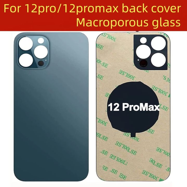 New specials For iPhone 12 Pro Max Back Glass Panel Battery Cover ...