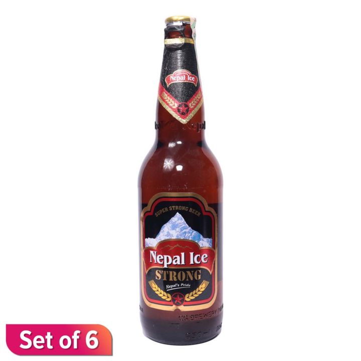 Nepal Ice Strong Beer, 650ml, 6 Piece | Daraz.com.np