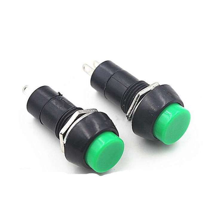 10PCS Reset Switch PBS-11B OFF-(ON) Normally open no locked 250VAC 1A ...