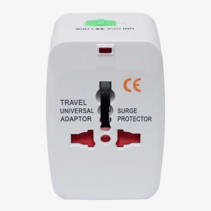 White All-In-One International Adaptor | Daraz.com.np