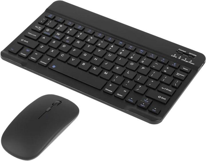 Ultra Slim Rechargeable Wireless Bluetooth Keyboard And Mouse Portable Mini Bt Wireless For