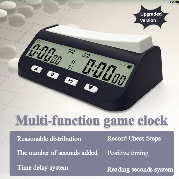 LutingFashion New Digital Chess Timer Professional Chess Clock ...