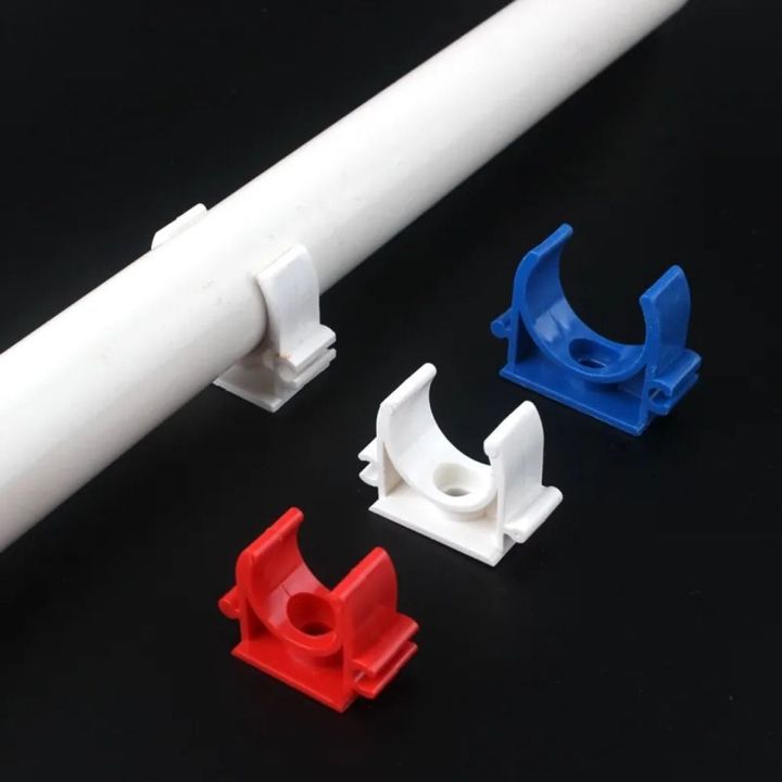 Fixing Clip U Type PVC Pipe Clamp Connector 16mm Durable Tube Fittings ...