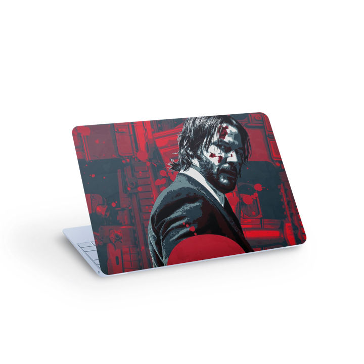 Laptop Back Sticker For Up to 15.6inch Laptop (John Wick Design 1 ...