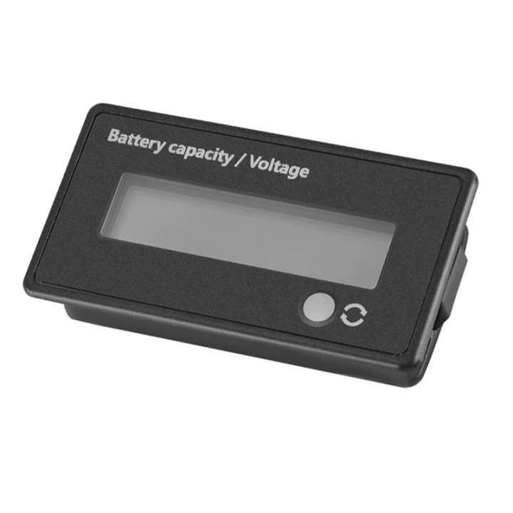 OUMERY Battery Meter Battery Capacity Voltage Monitor, DC 12/24/36/48 ...