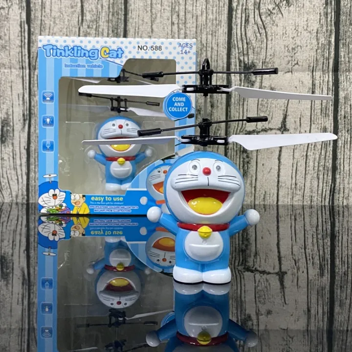 Flying Helicopter Doraemon Infrared Induction toys for 6 Year Old Boys ...