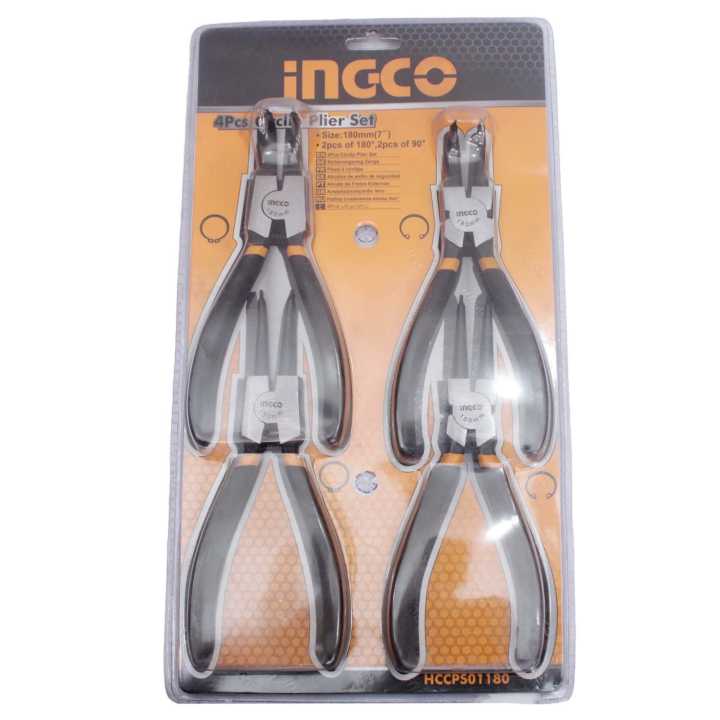InGco 4 Pcs Circlip Plier Set 7 Inch | Daraz.com.np