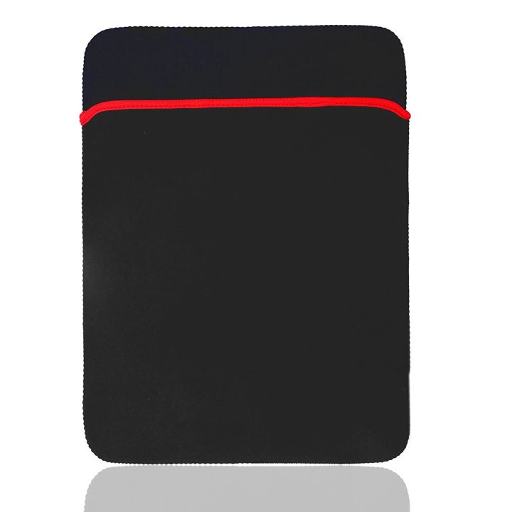 14-Inch Reversible Laptop Sleeve | Black & Red Case for Dell, HP, Acer ...