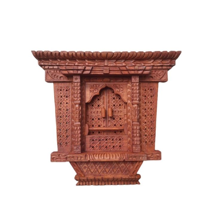 Nepali Wooden Sliding Jhyal Frame (9x8)'' | Daraz.com.np