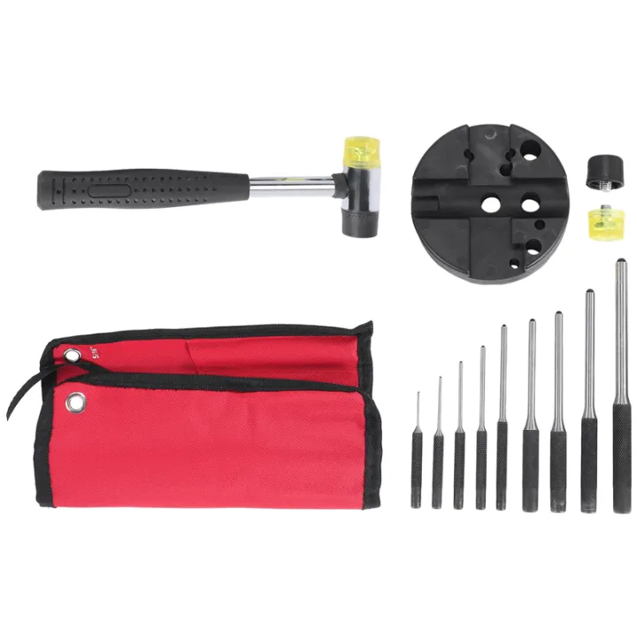 Roll Pin Punch Set with Storage Pouch,Smithing Punch Removing Repair ...
