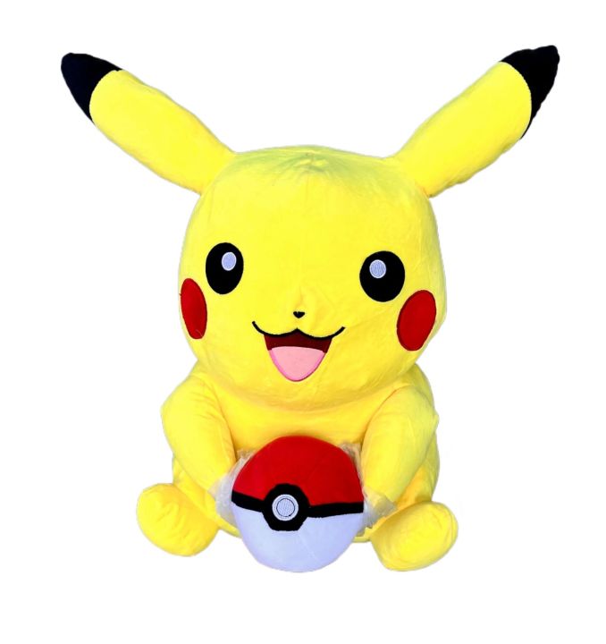 Cute Pikachhu Soft Toy With Poke Ball | Daraz.com.np