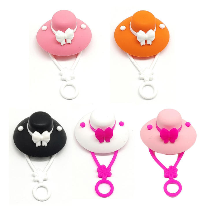 Silicone Straw Cover Safe 0.4in Straw Reusable Straw Topper 10mm Straw ...