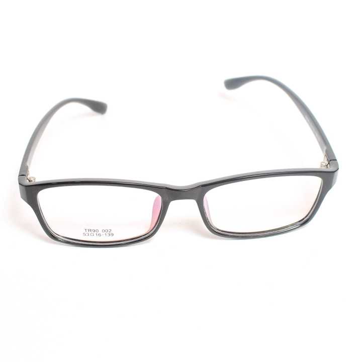 Rectangular Plastic Design Frame ARC Glasses For Men | Daraz.com.np