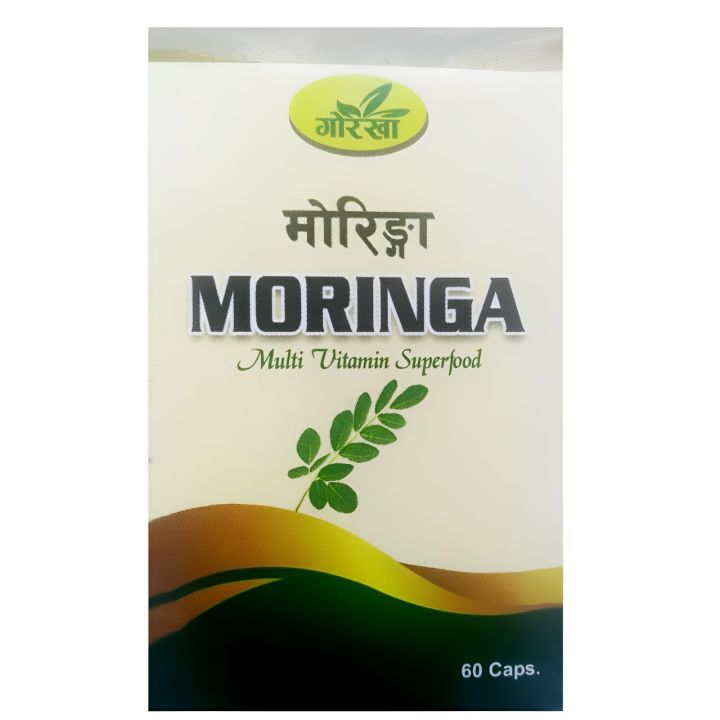 Moringa Multivitamin Superfood Capsules - Gorkha Moringa Oleifera ...