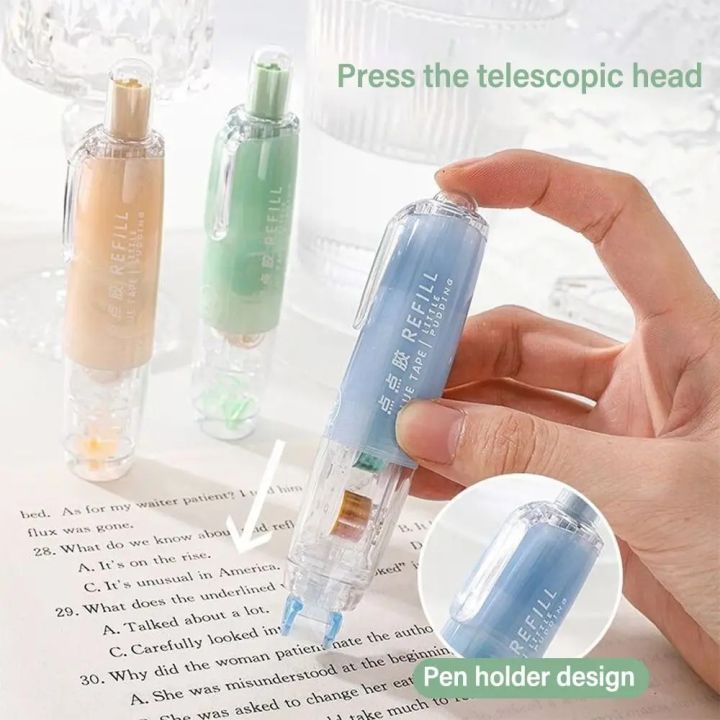 Trendy Design Double-sided Adhesive Press Spot Glue Pen High Viscosity ...