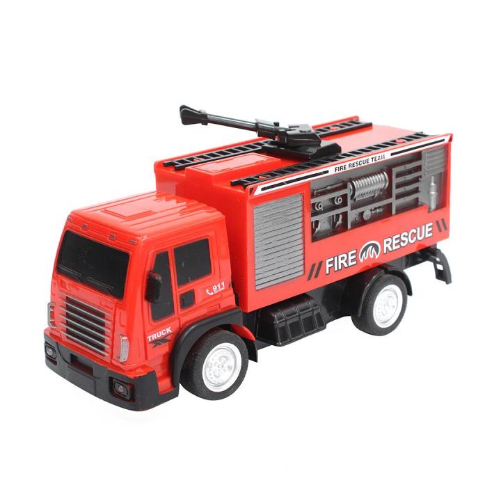 Remote Control Fire Engine Sanitation Vehicle (4014) | Daraz.com.np