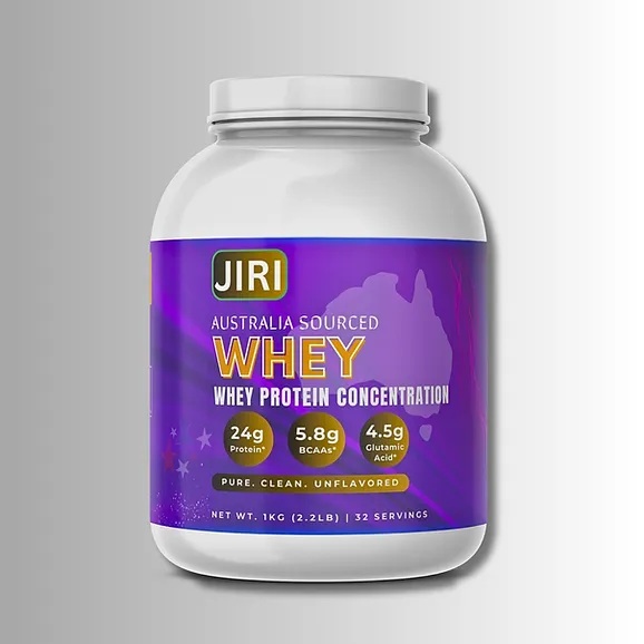 Jiri Nutrition Raw Whey Protein Concentrate, Unflavored, Australia Sourced 1kg | Daraz.com.np