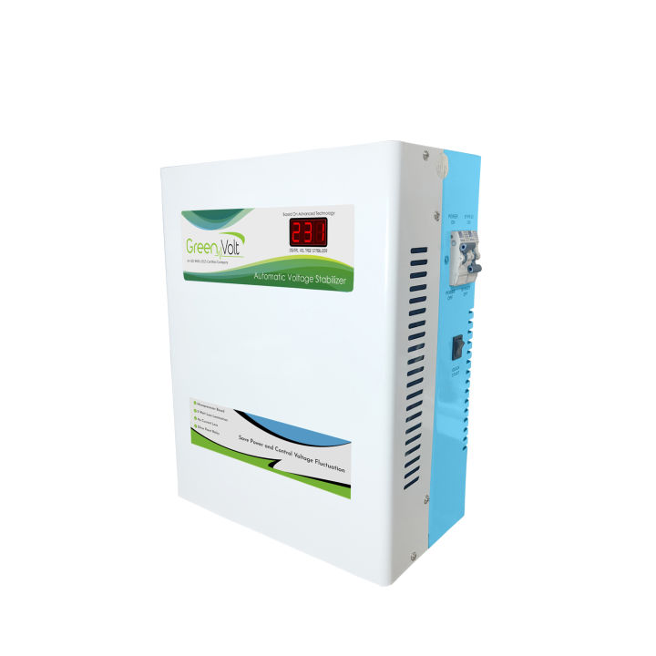 5KVA Digital Voltage Stabilizer, 90V-300V (Bypass System and Mains MCB ...