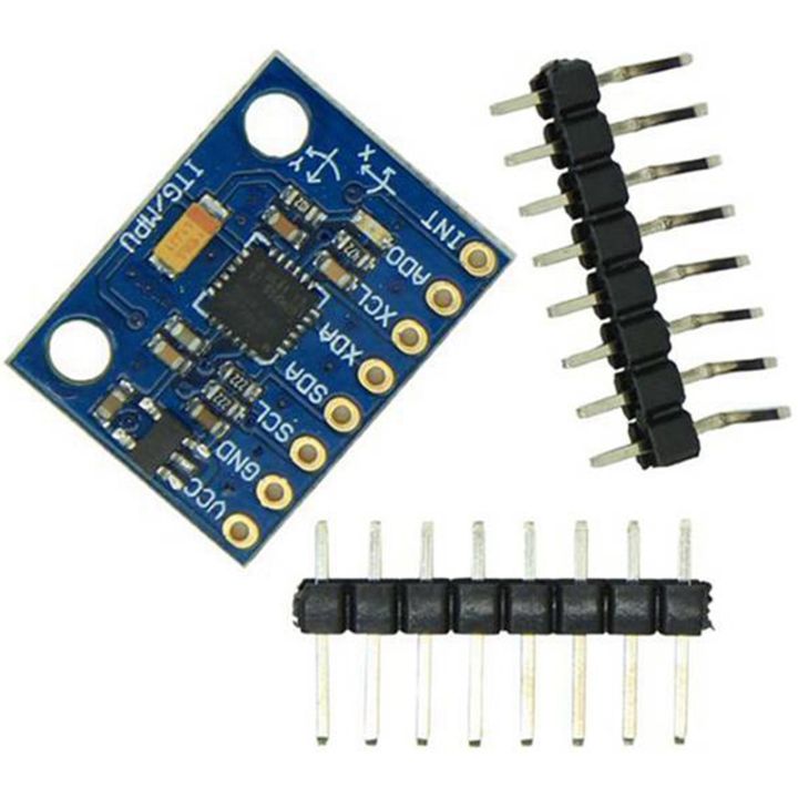3 Pieces GY-521 MPU-6050 MPU6050 Gyroscope Sensor Module 16-Bit AD ...