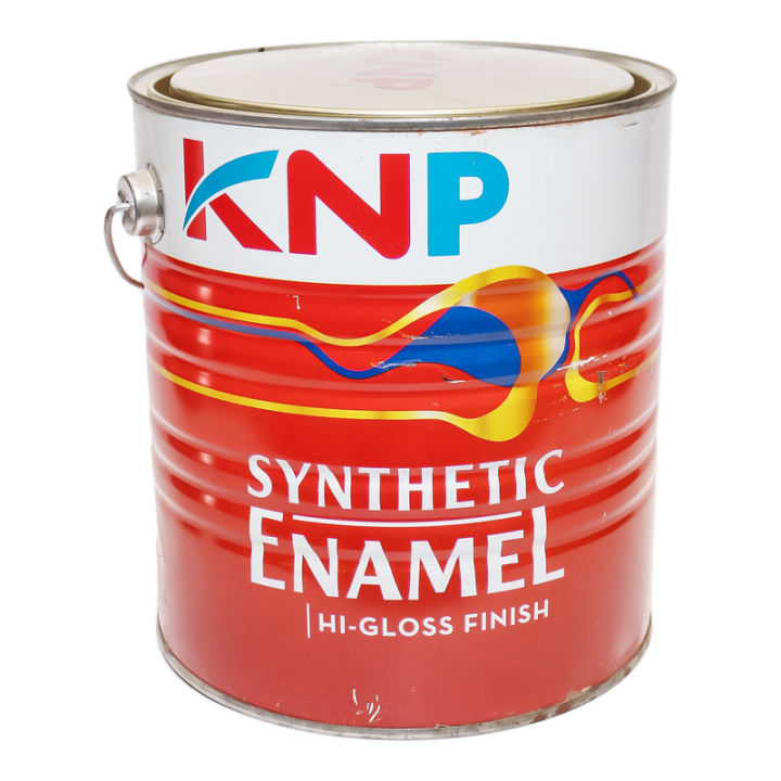KNP Synthetic Enamel Hi-Gloss Finish Chocolate 4 Ltr | Daraz.com.np