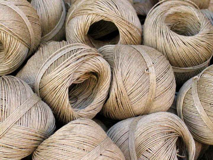 Thin Jute Thread | 1300Meters Approx. 2 Ply Natural Thin Sewing and ...