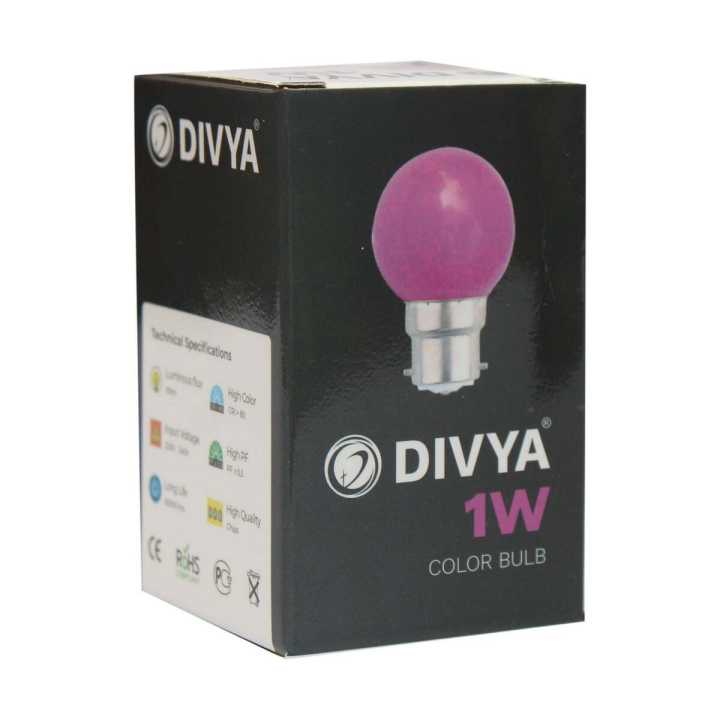 Divya Color Bulb 1W | Daraz.com.np