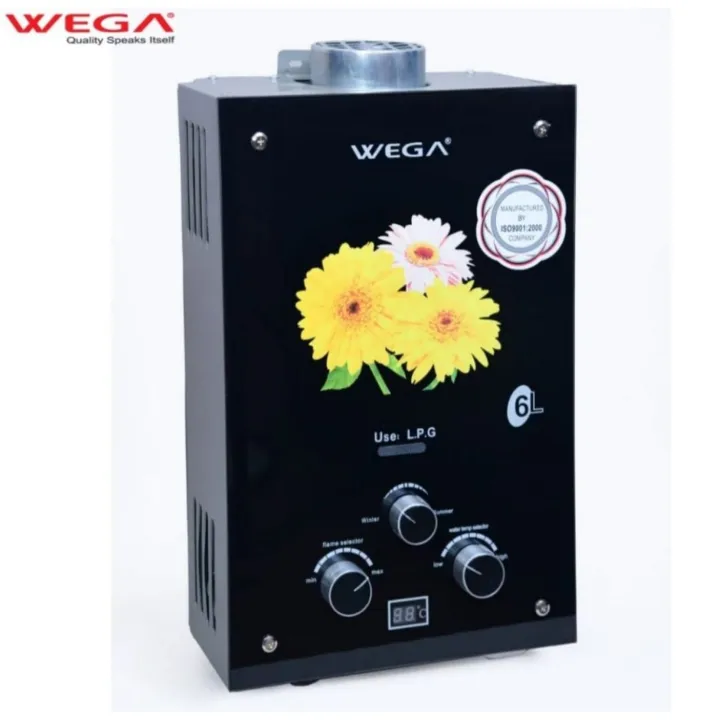 Wega Glass Gas Geyser Heavy Zero Pressure | Daraz.com.np