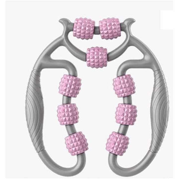 Round Leg Clamp 9-Wheel Muscle Roller Massage Suitable for Legs Neck ...