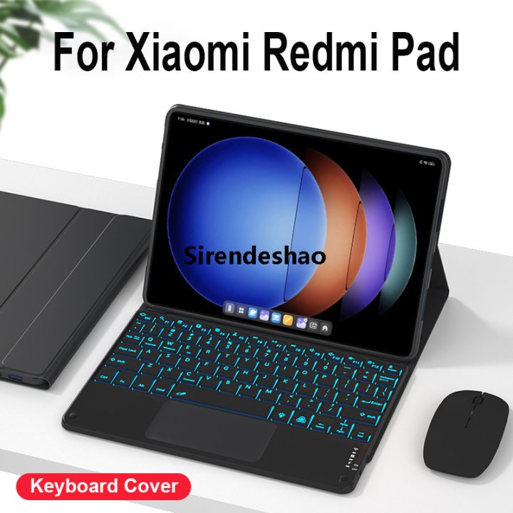 Sirendeshao For Xiaomi Redmi Tablet Keyboard Cover, For Xiaomi Pad 6S ...