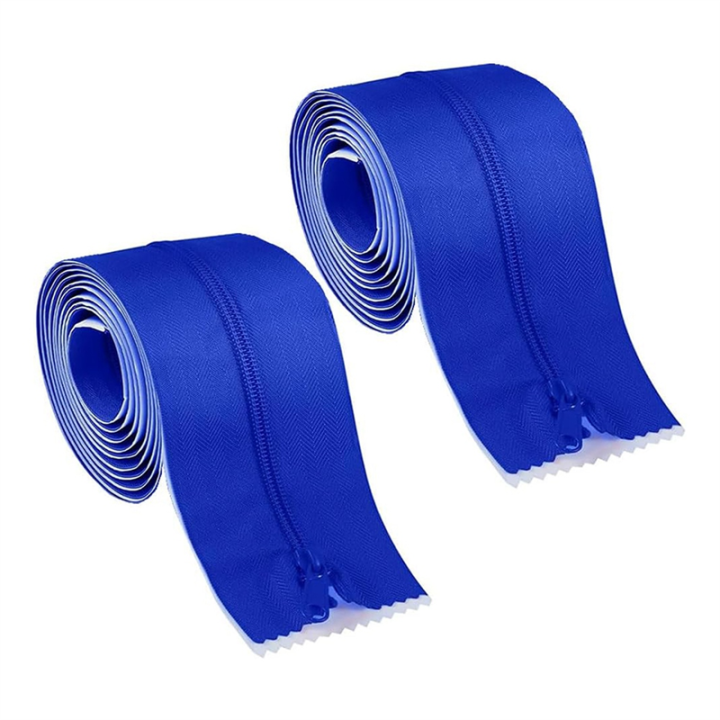 2 Roll Zipper Dust Barrier Zipper 3 Inch x 7 Ft Construction Zipper ...