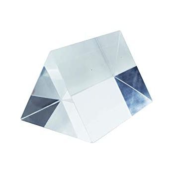 Glass Prism (50 x 50 mm) for Science Activities DIY Reflections ...